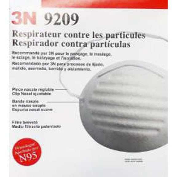 N95 Particulate Respirator Mask – 95% Filtration with Nose Clip ...